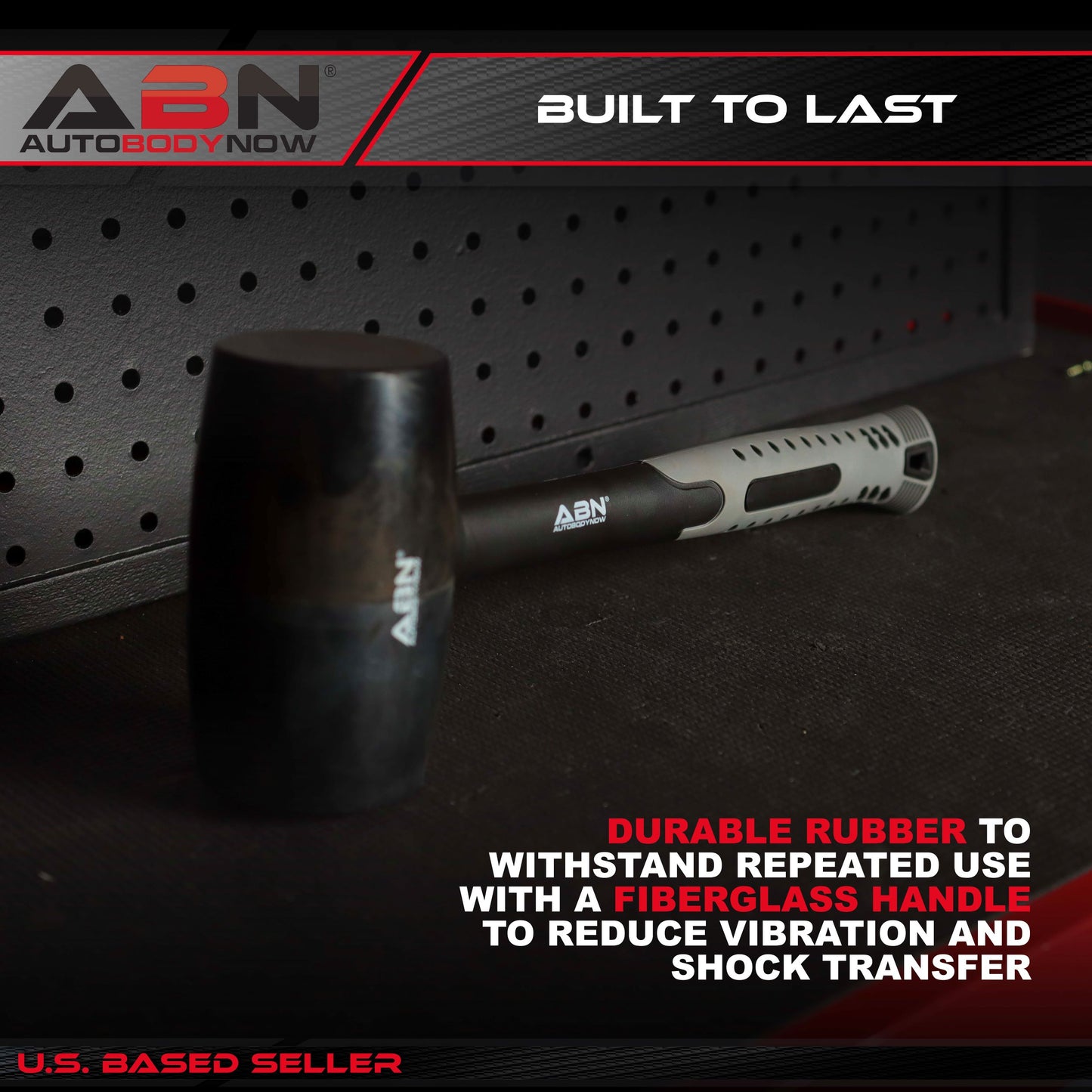 Rubber Mallet 32 oz ABN 1590 – Autobodynow.com
