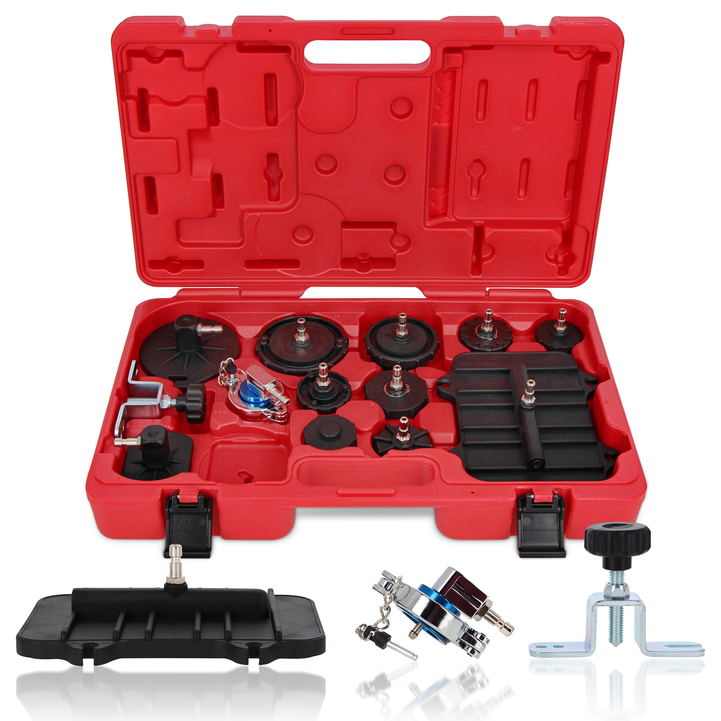 ABN Brake Bleeder Adapter Kit for Master Cylinder - 12pc Fluid Extract ...