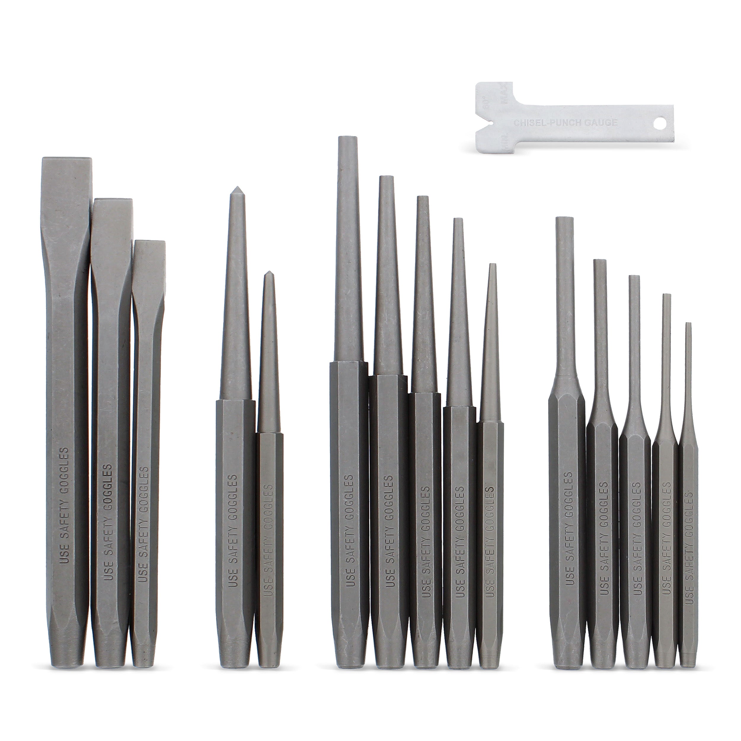 ABN Punch and Chisel 16-Piece Set for Automotive and Body Work ...