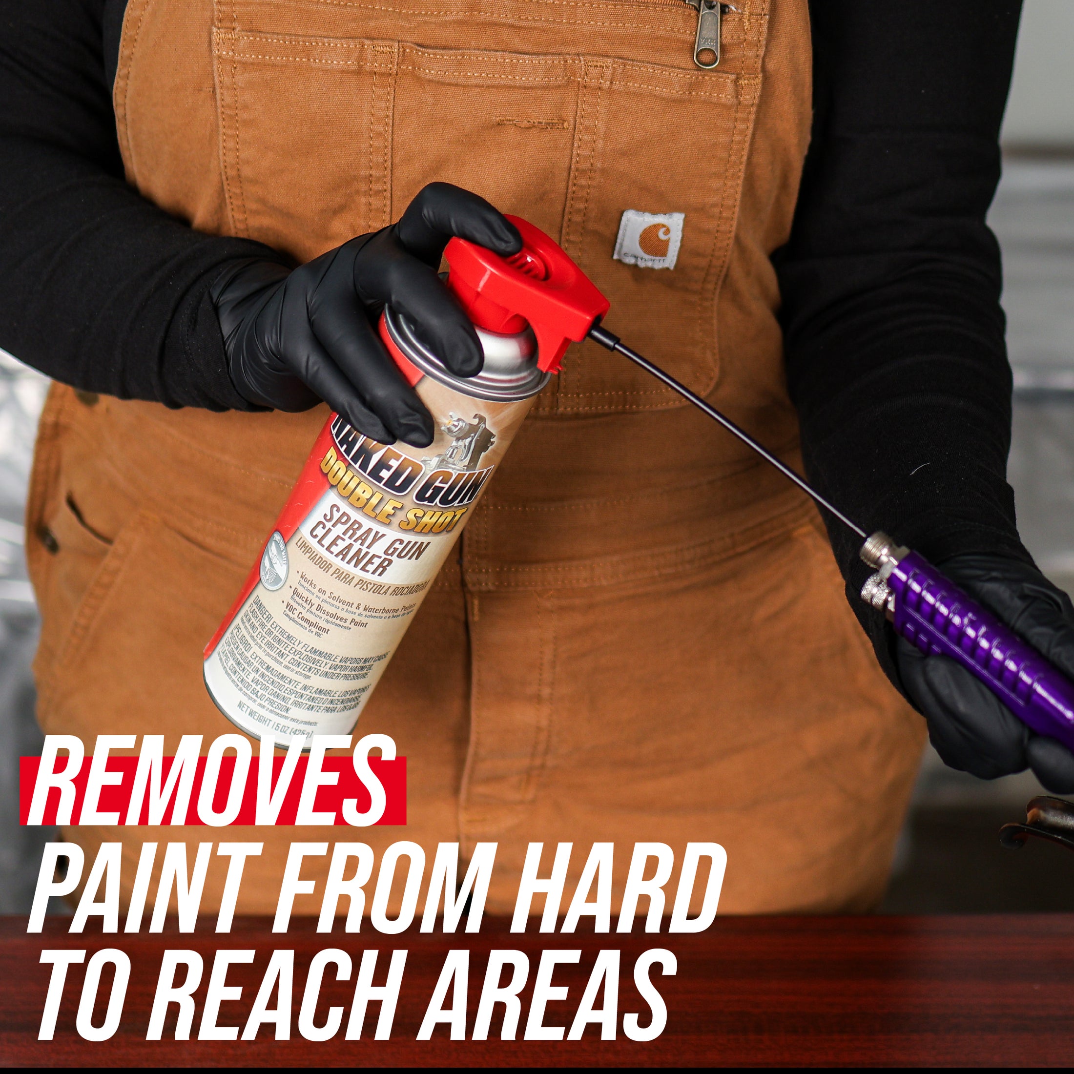 Klean-Strip Naked Gun Spray Gun Cleaner, Solvent & Waterborne Paint Re ...