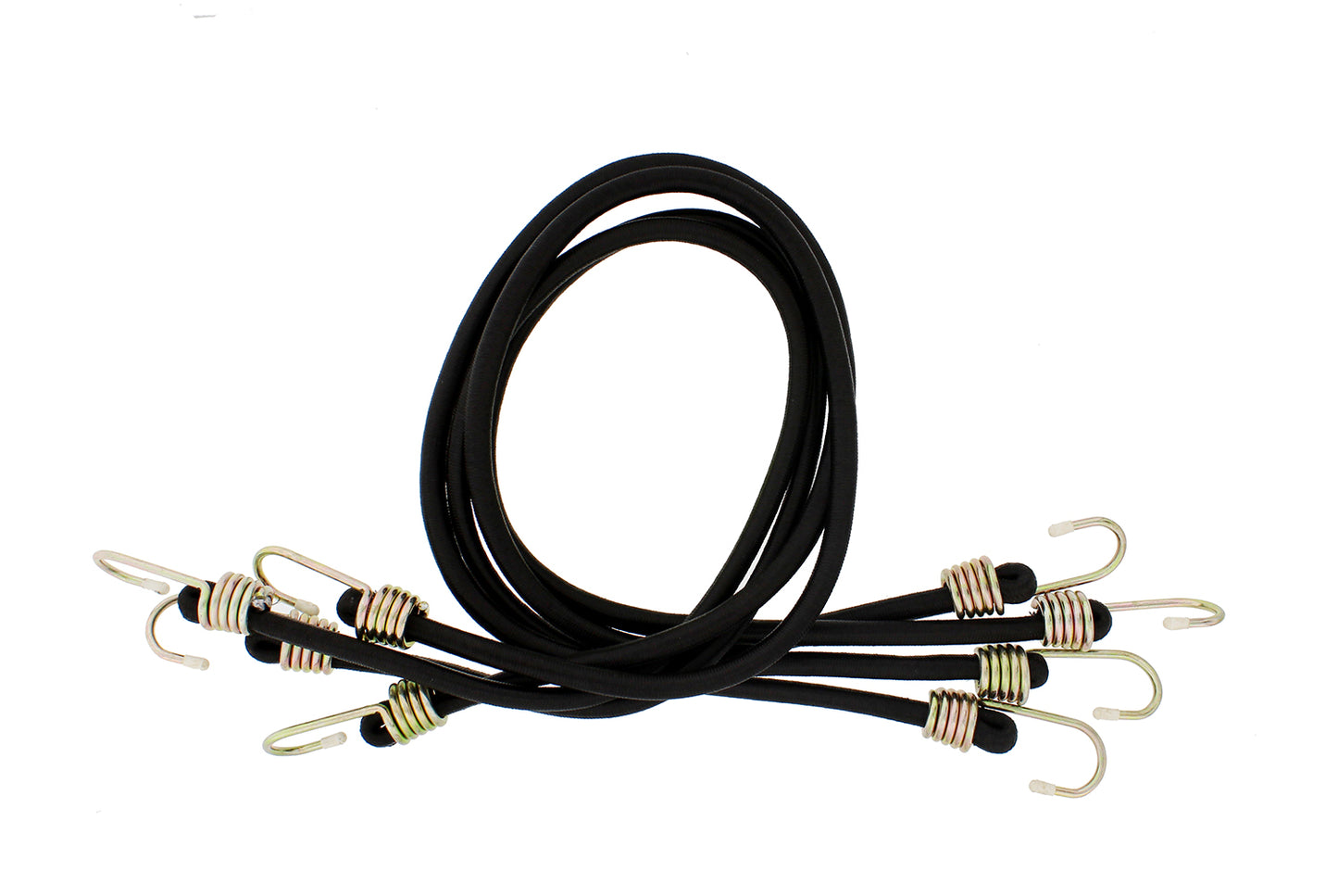 Bungee Cords with Hooks – 36” Inch Black Bungee Strap Set, 4 Pack ABN ...