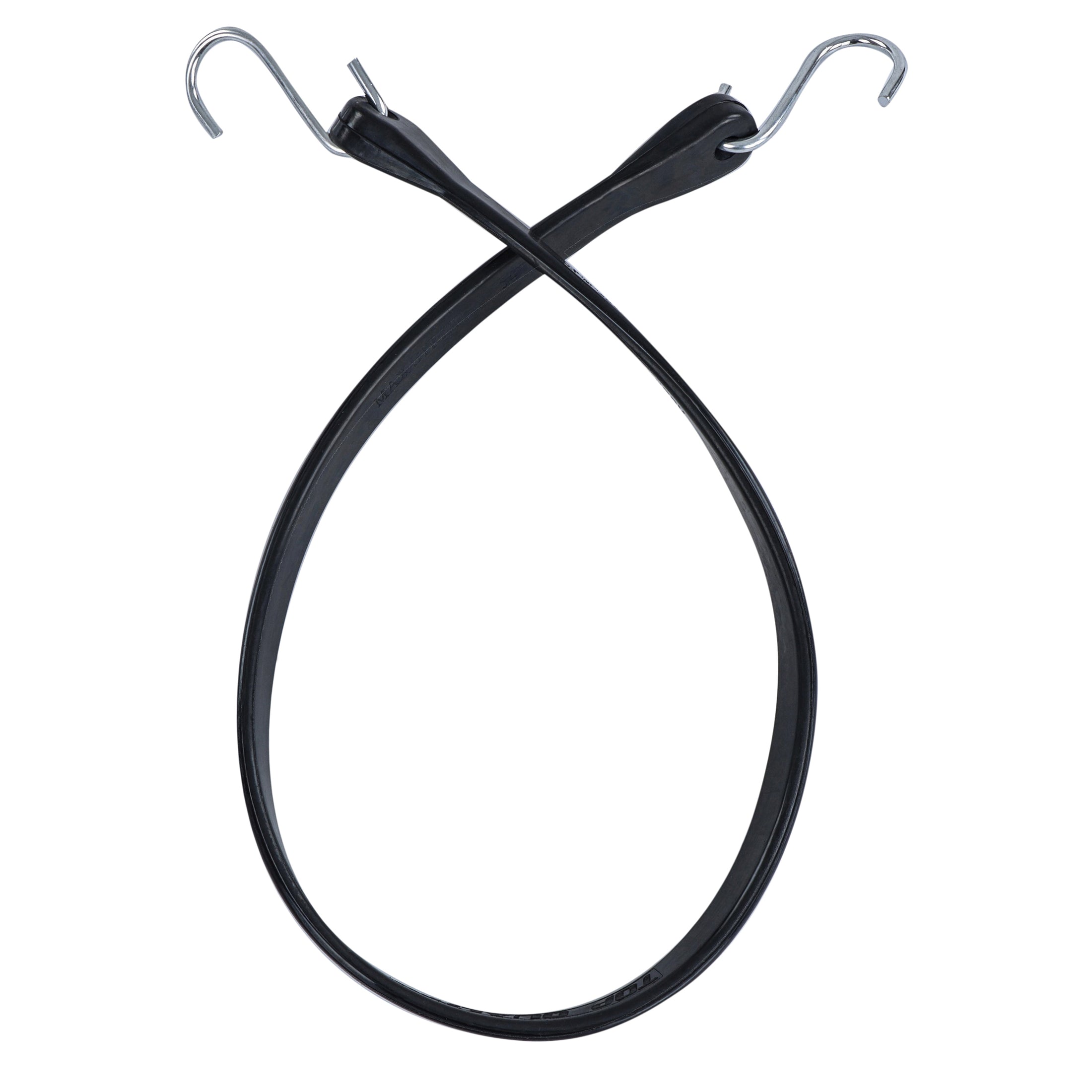 EPDM Rubber Straps with Hooks - Black Rubber Bungee Cords, 10Pk ABN Ti ...